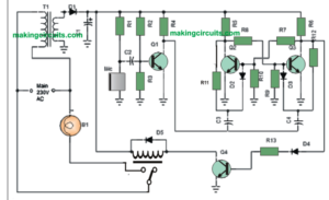 Simple Clap Switch Circuit using Transistors (Tested) – Making Easy ...