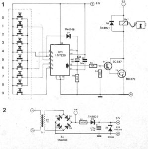 Door Lock Circuit using Digital Code – Making Easy Circuits