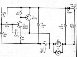 Simple DC Bulb Flasher Circuit – Making Easy Circuits