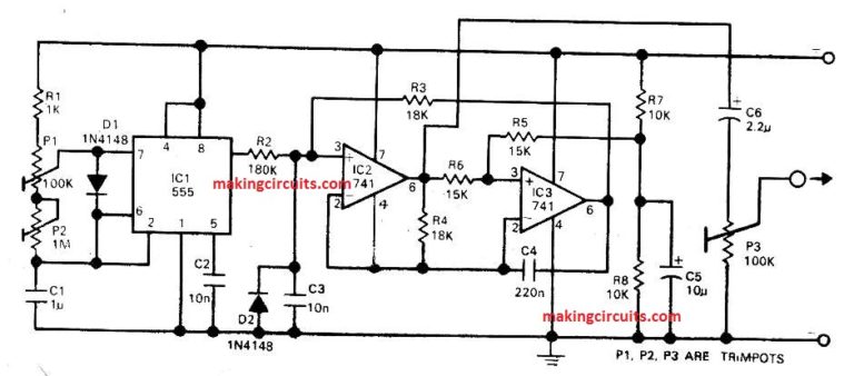 2 Simple Electronic Gong Circuits Explained – Making Easy Circuits