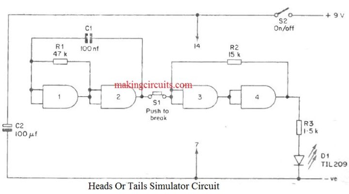 Simple Multivibrator Circuit Projects – Astable, Bistable, Monostable ...