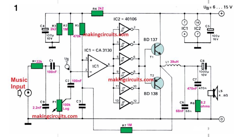PWM Amplifier Circuit